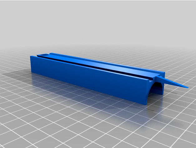 Daisy Red Ryder 3/8" Dovetail Scope Mount Rail by wbauder 3d model