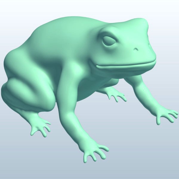 Toad v1 3d model