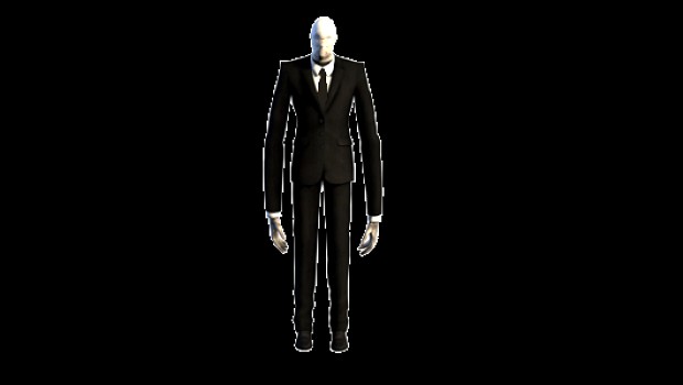 Slenderman Full Rigged 3d model