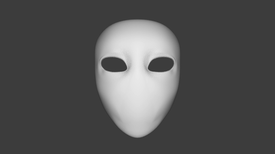 Mask Base 3d model