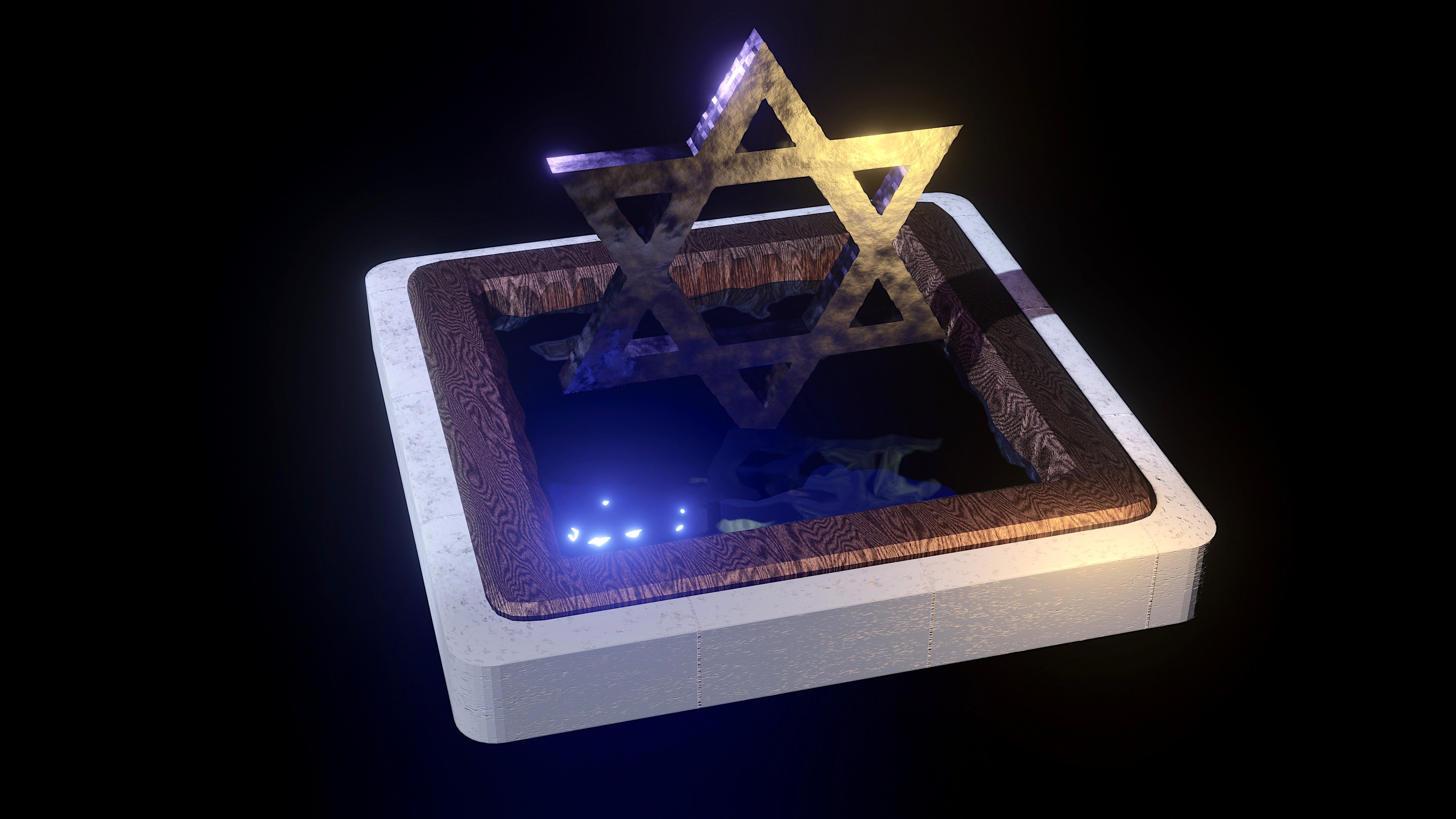 Star of David 3d model
