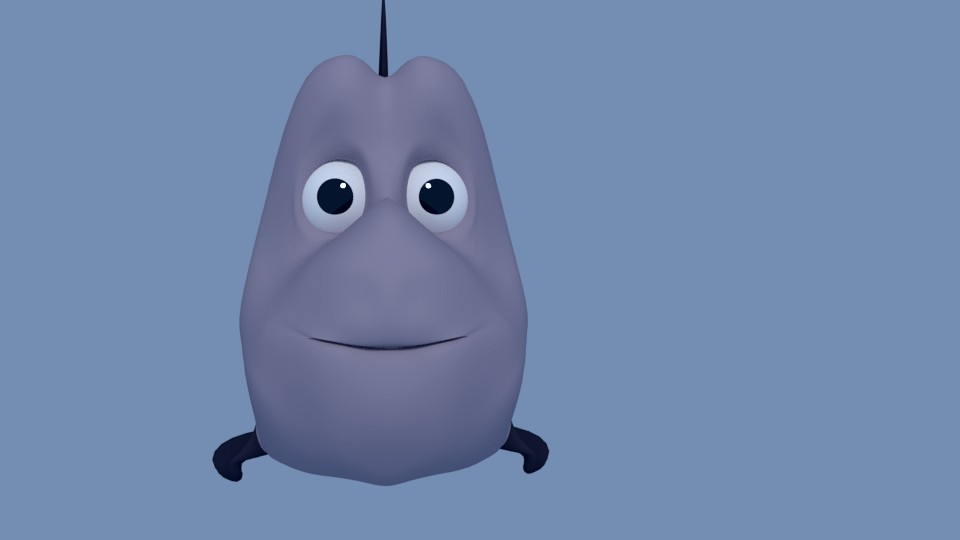 Stylized Fish 3d model