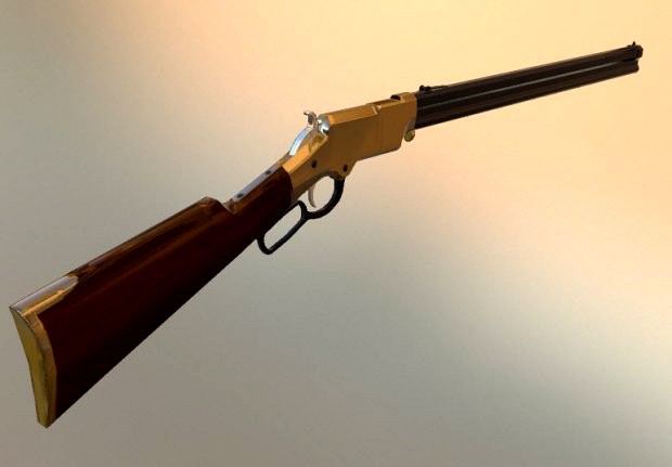Henry Rifle 3d model