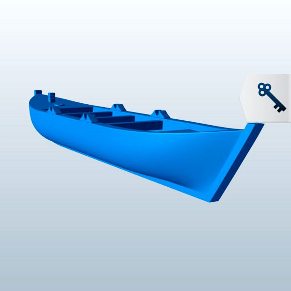 Durham boat v1 3d model