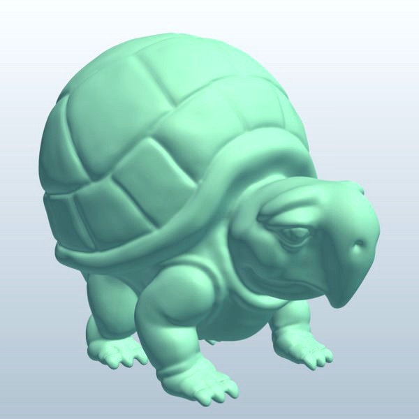 topper turtle V1 3d model