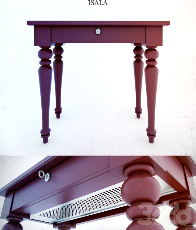 ISALA laptop table 3d model