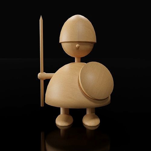 Unique Chess Piece - Pawn 3d model