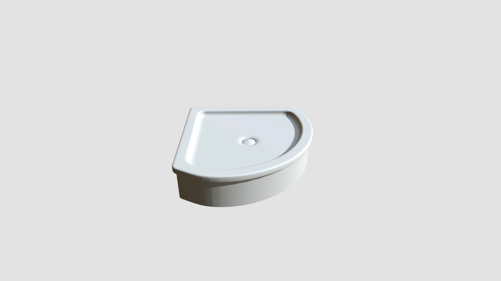 shower base 3d model