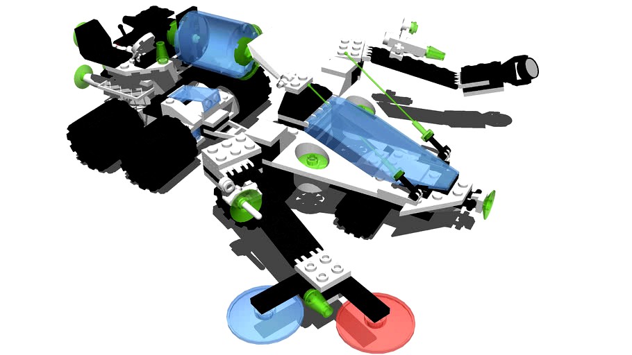 Lego Exploriens Scorpion Detector 3d model