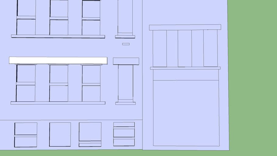 House trace 3d model