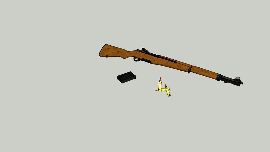 M1 GARAND 3d model