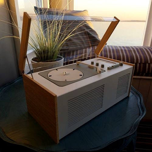 Radio SK4 3d model