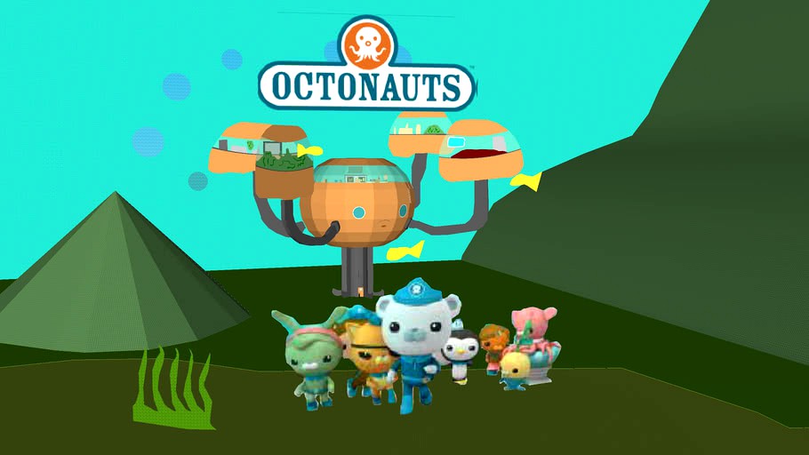 Octonauts + interior 3d model