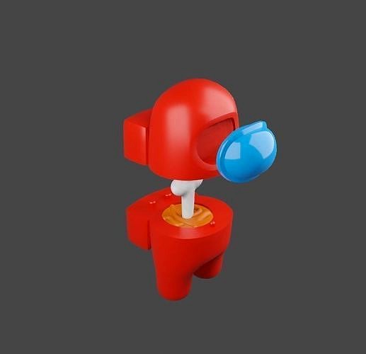 Among Us Model 3d