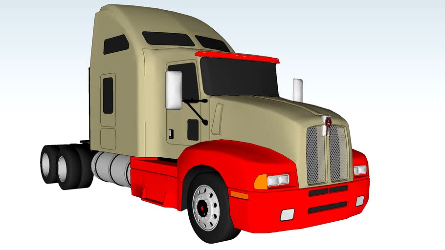 Kenworth T600 :) 3d model
