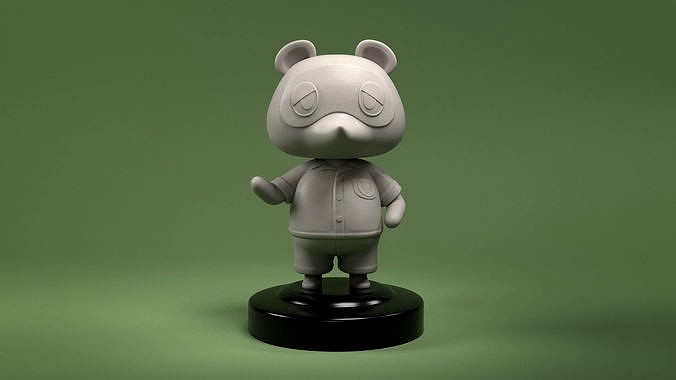 Evil Tom Nook - Animal Crossing Figure | 3D model