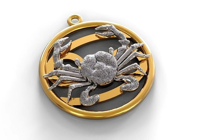 Cancer symbol | 3D model