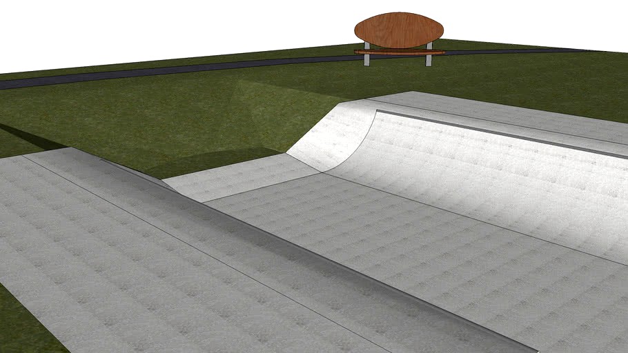 middleton skatepark 3d model