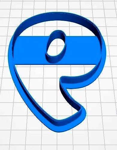 Number nine 9 cookie cutter for professional 3D print model | 3D