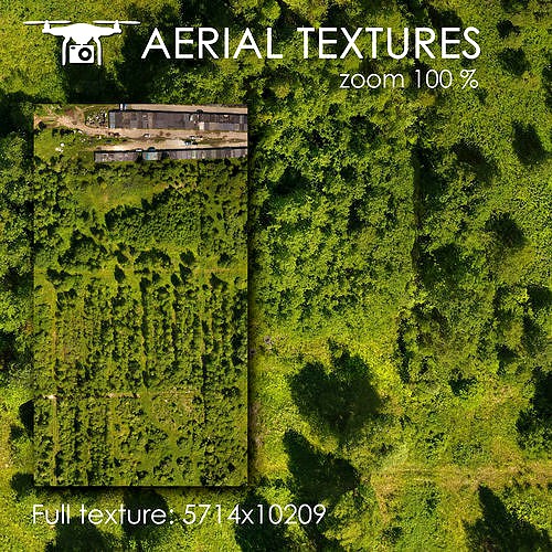 Aerial texture 30 3d model