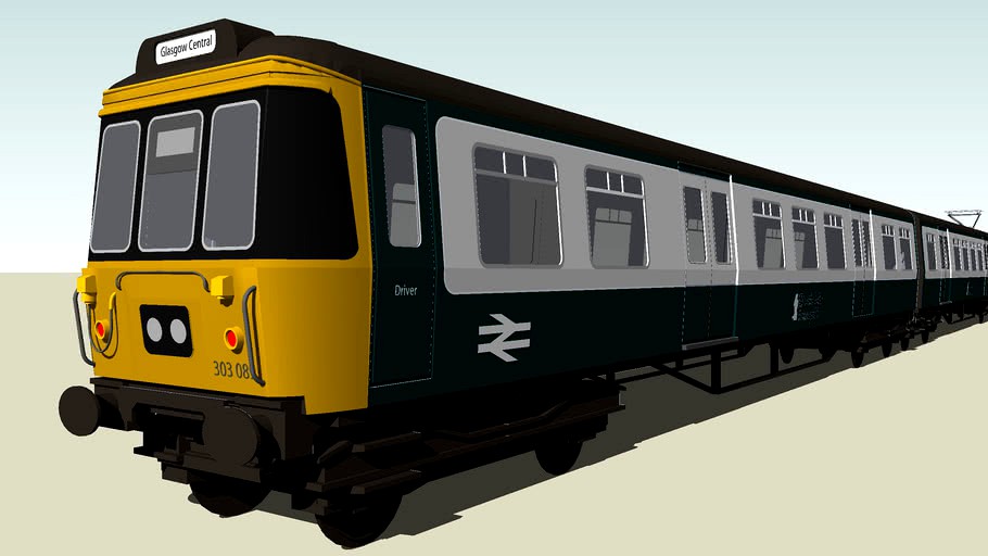 British Rail Class 303 3d model