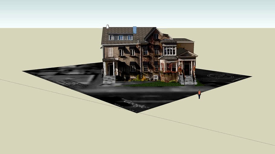 Auberge du Quartier 3d model