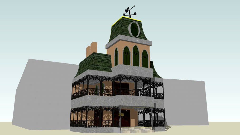 Phantom Manor concept 3d model