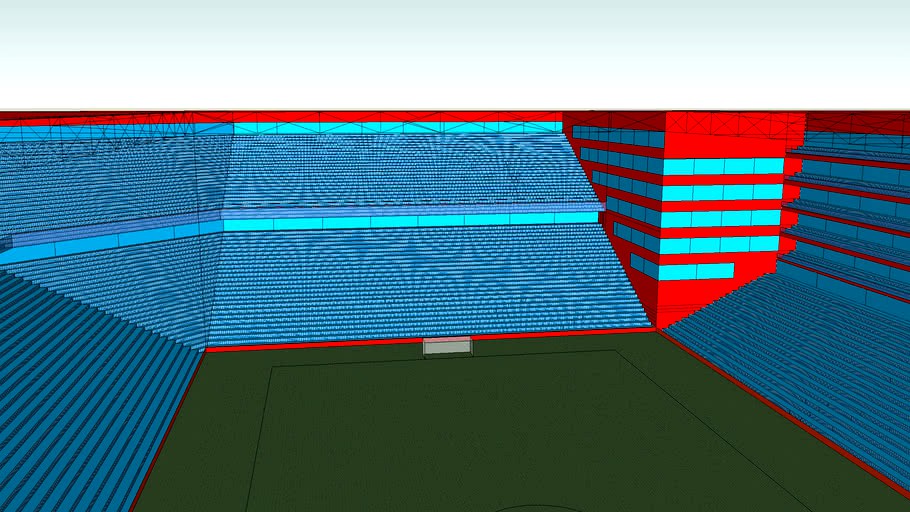 Realistic Stadium 3d model