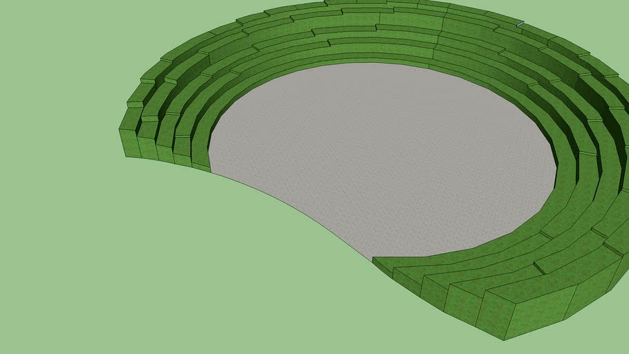 AMPHITHEATRE 3d model
