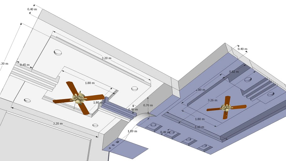 false ceiling 3d model