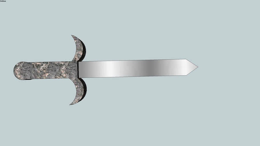 Small Cutlass 3d model