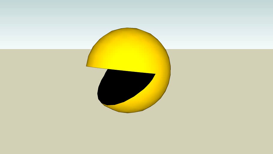 Pac Man 3d model