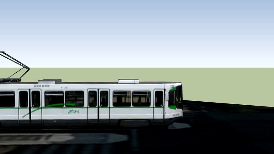 TRAMWAY - Alstom TFS 3d model