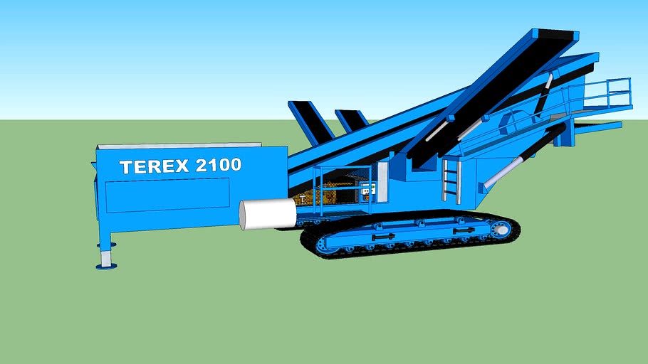 TEREX POWERSCREEN 3d model