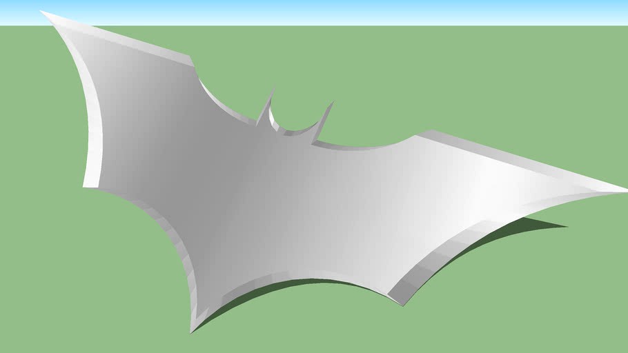 Batman Begins/The Dark Knight Batarang 3d model