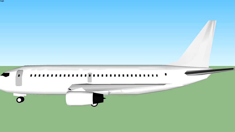 Boeing 737 3d model