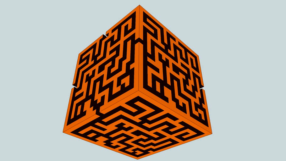 cube maze 2 3d model