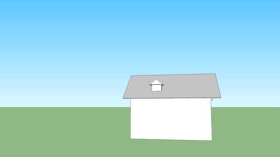 simple house model 3d