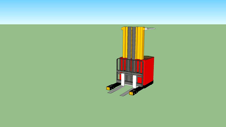 Montacargas 3d model