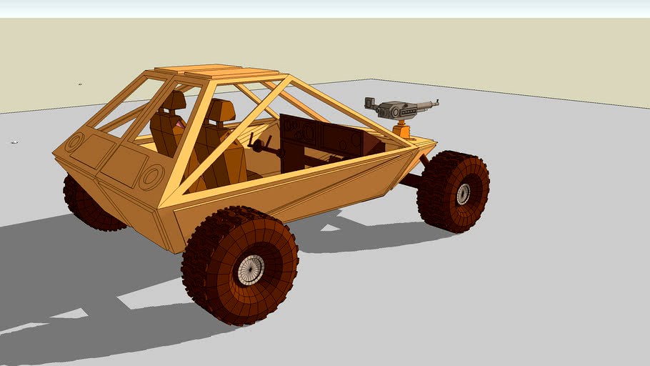 dune buggy 3d model
