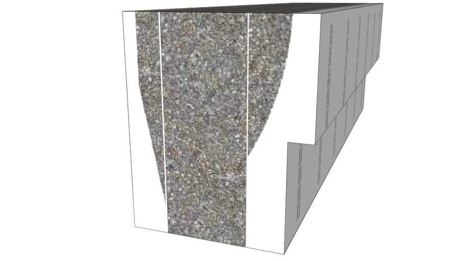 6.25' Transition/Taper Top 3d model