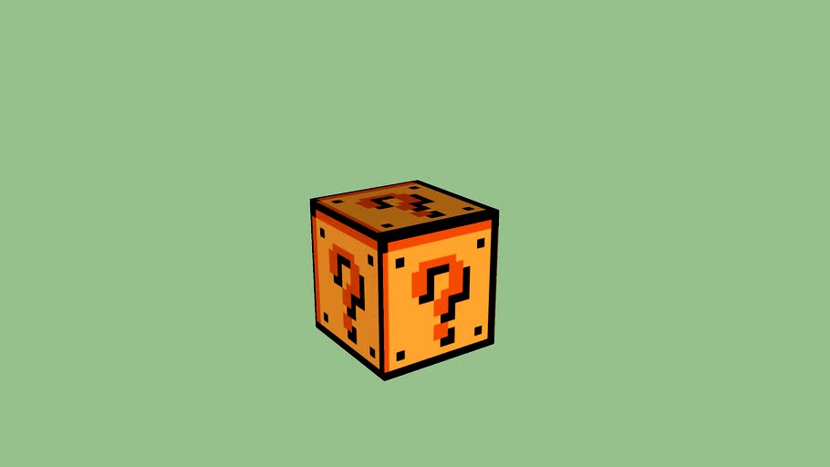 Mario ? Block 3d model