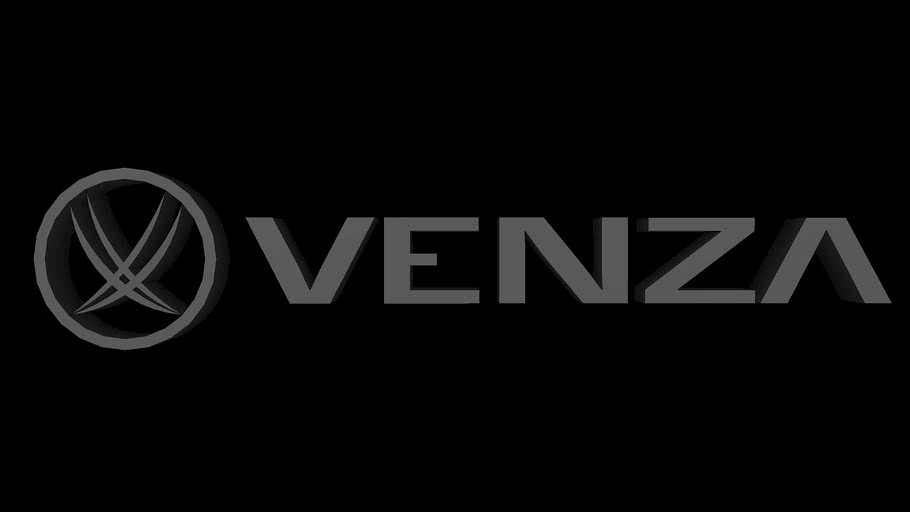 NEW VENZA LOGO 3d model