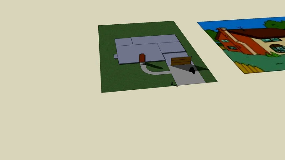 Simpsons House 3d model