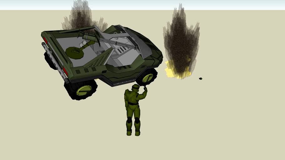 Target Warthog 3d model