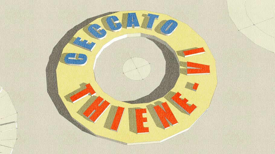 Logo Ceccato 3d model