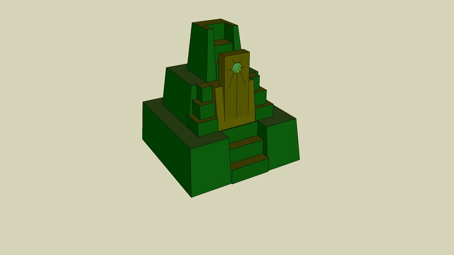 Warhammer 40K, Necron Pyramid 3d model