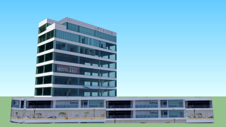 EDIFICIO DE OFICINAS ATRIUM 3d model