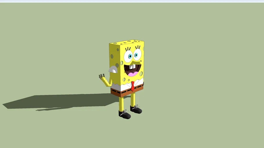 bob l'éponge 3d model
