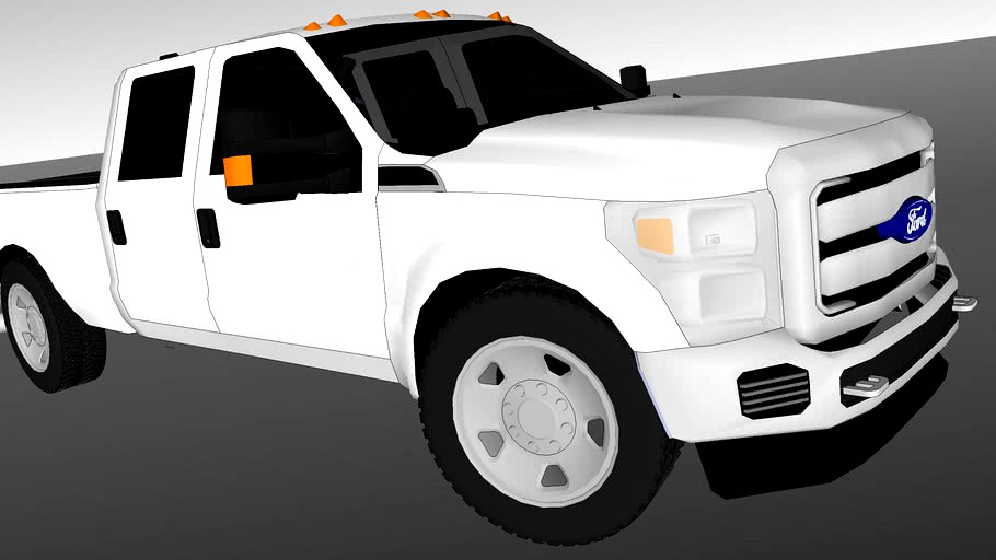 Configuratable F-250 3d model
